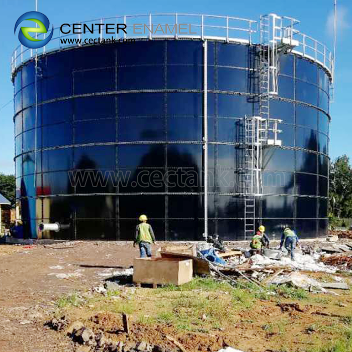 Glass Lined Steel Above Ground Storage Tanks, High Quality Glass Lined ...