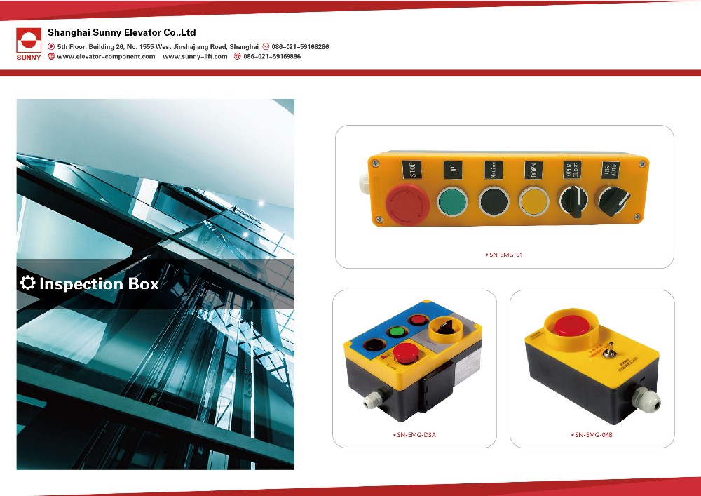 Elevator Inspection And Maintenance Boxes, High Quality Elevator ...