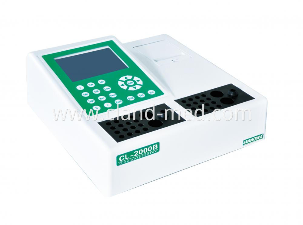 Clinical Laboratories Automated Double Channels Coagulometer China ...