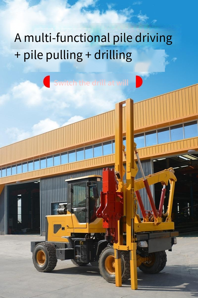 Sri Lanka Highway Guardrail Pile Driver For High-digging And ...