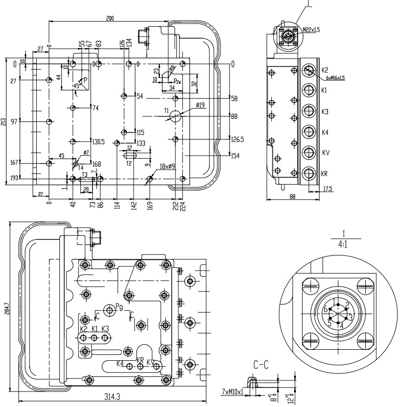 6wg180f Electro Hydraulic Control Shift Valve, High Quality 6wg180f ...