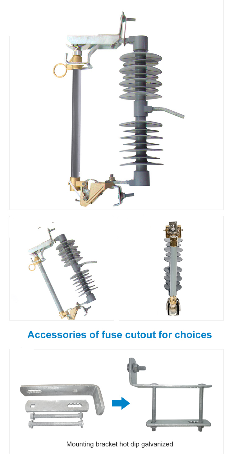 11kv Polymer Composite Dropout Fuse Cutout Switch, High Quality 11kv ...