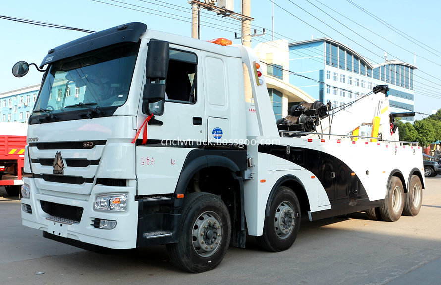 Howo 80tons Semi-truck Towing Vehicles ใหม่ล่าสุด คุณภาพสูง Howo 80tons ...