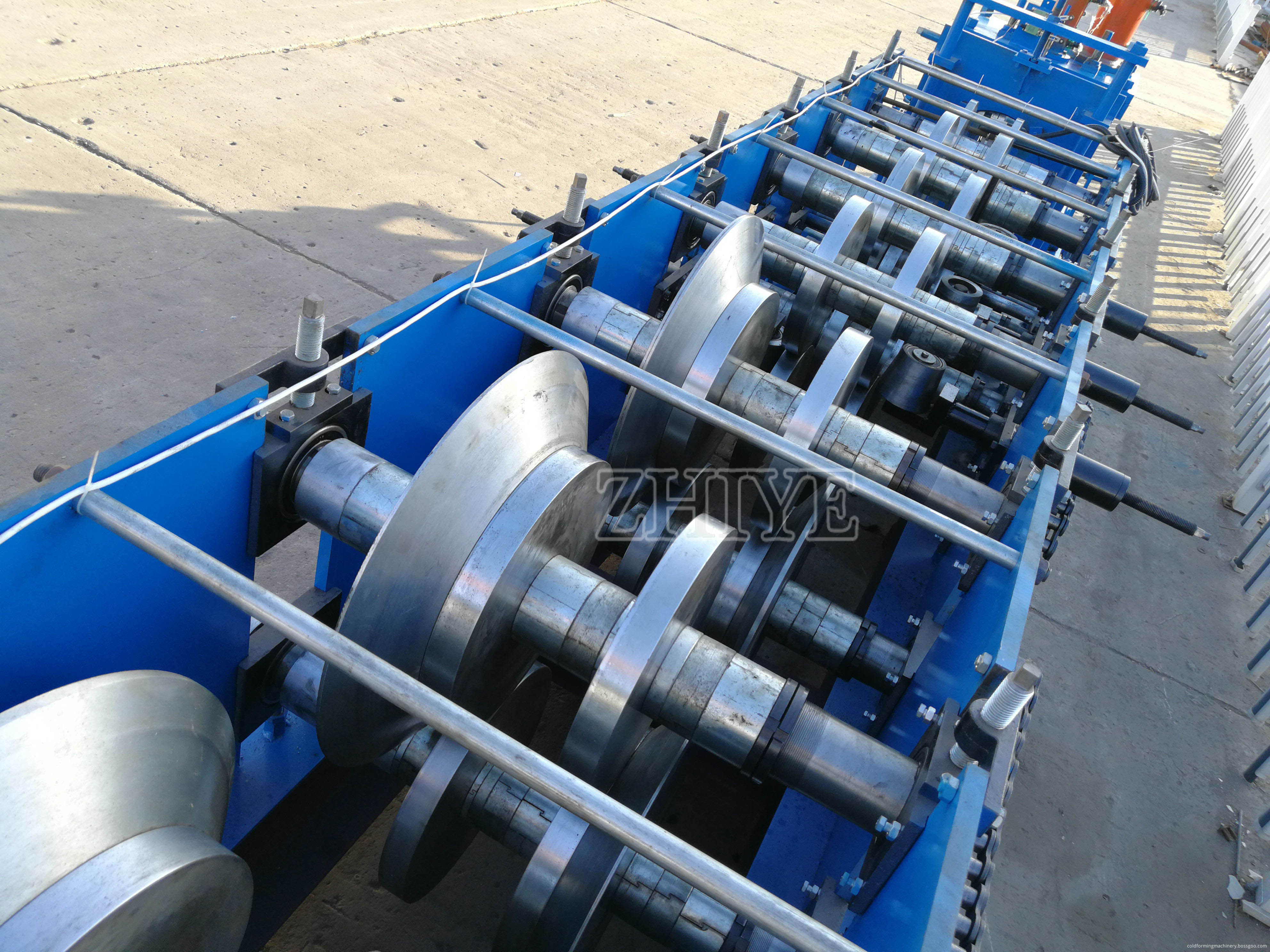 C Shaped Steel Purlin Roller Forming Equipment, High Quality C Shaped ...