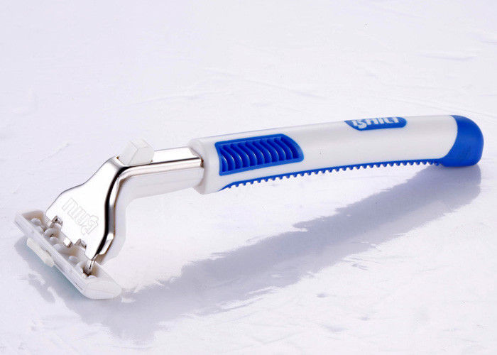 Safety Adjustment Twin Blade Manual Shaving Razor With Aloe Lubricant ...