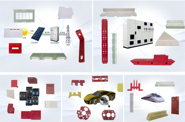 GPO3 Red and White UPGM-203 Unsaturated Polyester Fiberglass Mat ...