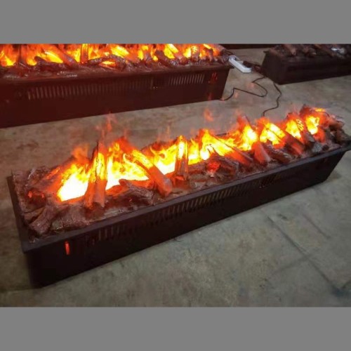 Flat Panel Design Fireplace Steam Flame Effect Fire, High Quality Flat ...