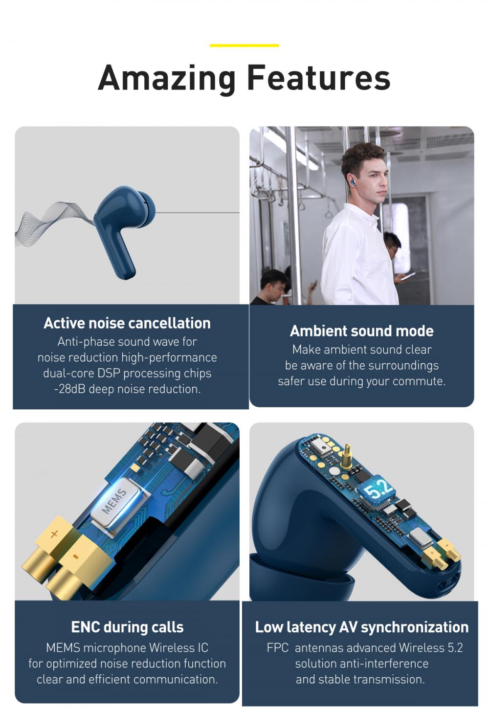 Simu Anc True Wireless Eorbuds S1 Pro, Bossgoo.com의 고품질 Simu Anc True ...