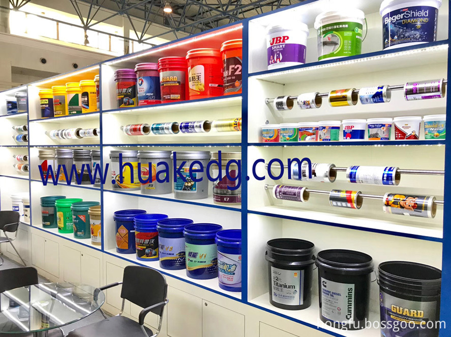 Heat Transfer Packaging Printing For Coating Products Pails, High ...