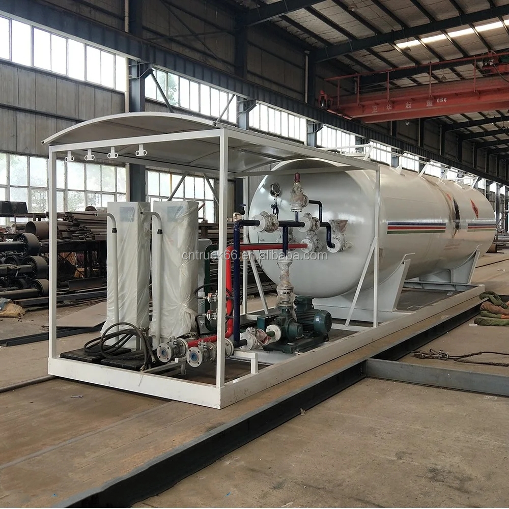 60m3 Gas Station Equipment 60000liters Lpg Filling Station Tank For ...