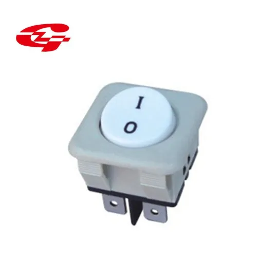 Electric Appliances On Off 4 Pin Round 10a Rocker Switch 250v, High ...