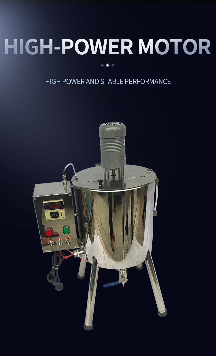 Movable Hot Paste And Liquid Mixing Tank Filling Machine With Heater ...