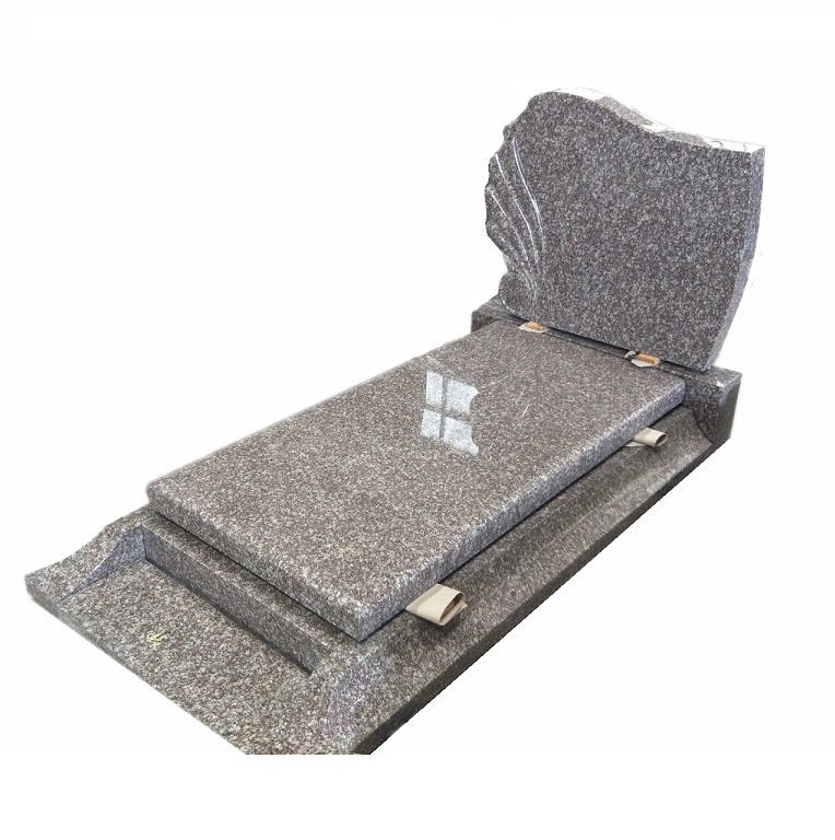 Lápidas De Lápida De Lápida Pulida De Granito Negro De Estilo Francés ...