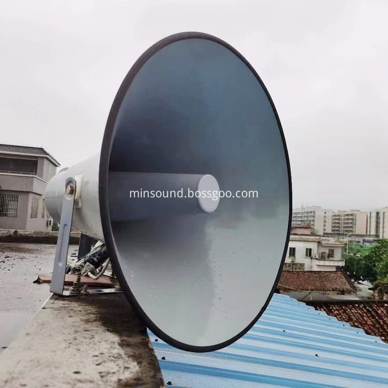 25 Watt Weatherproof Pa Loud Aluminium Horn Loudspeaker, kualitas ...