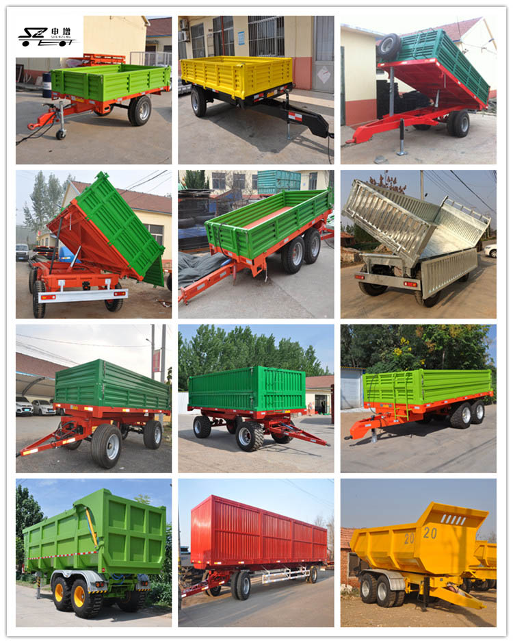 3000kgs Hydraulic Farm Tipper Trailer - Factory Direct Sale, High ...