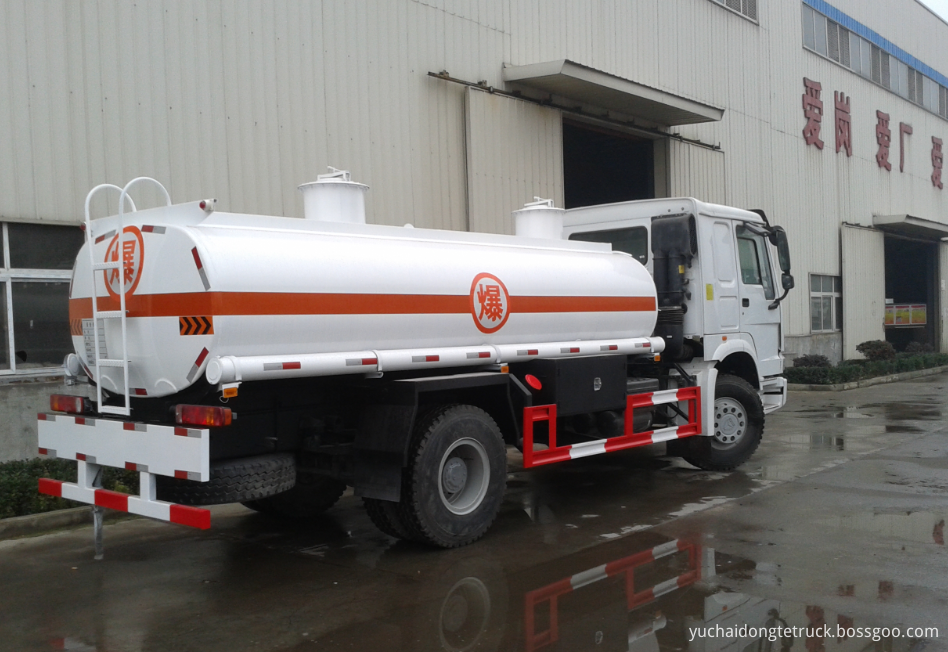 Howo 10000 Liters Fuel Tank Truck, High Quality Howo 10000 Liters Fuel ...