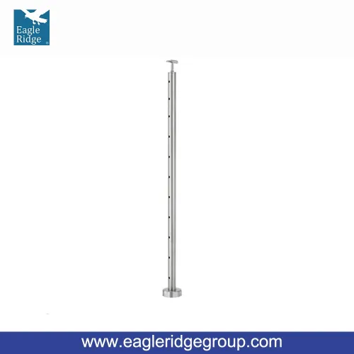 Floor Mount Stainless Steel Cable Railing Posts 42", High Quality Floor ...