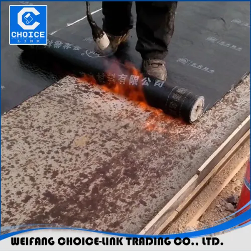 4mm App Modified Bitumen Waterproofing Membrane, High Quality 4mm App Modified Bitumen ...