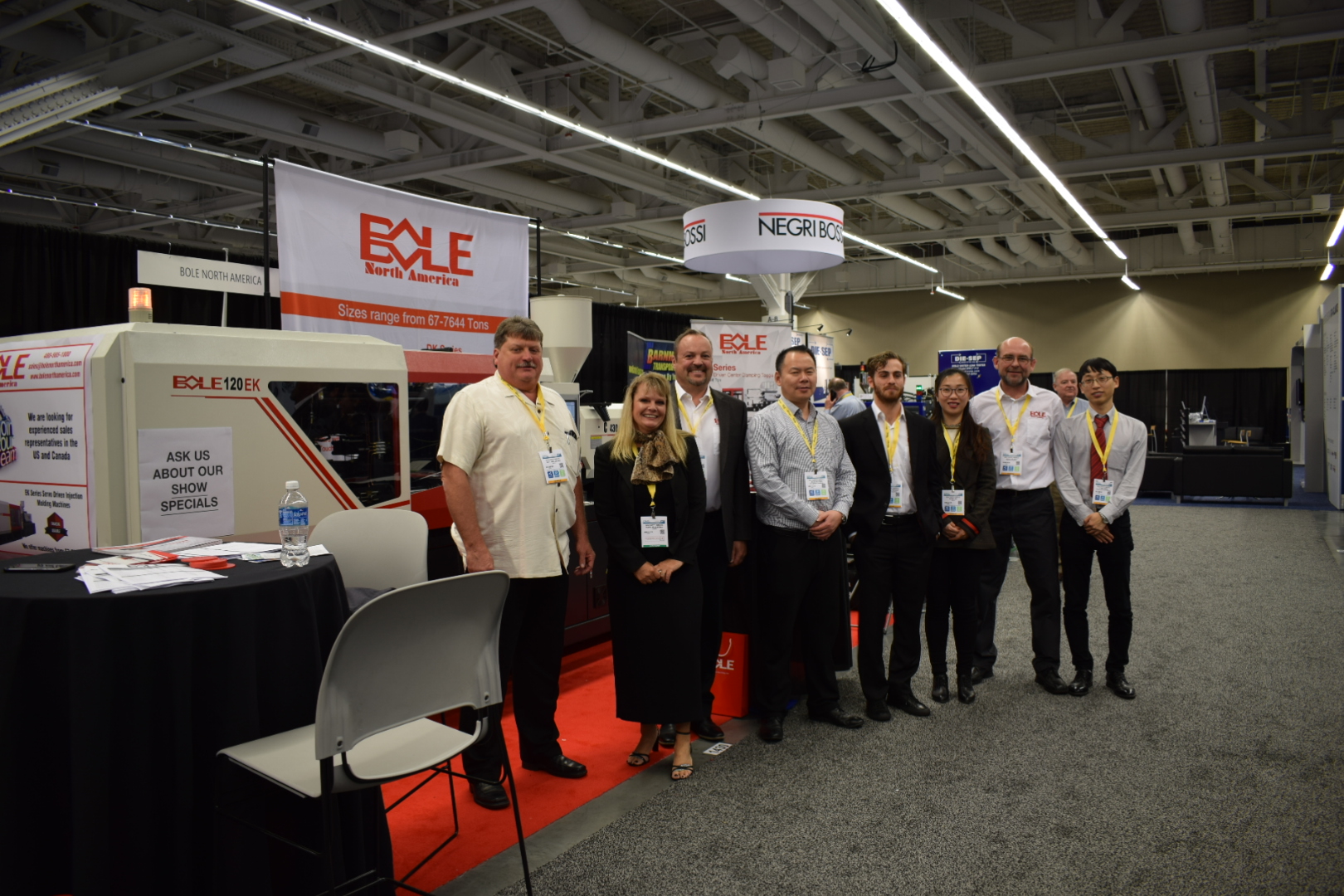 BOLE Machinery Showed in ADM Cleveland 2017 Exhibition