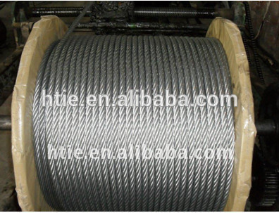 Steel Wire Rope 6x19+iws, High Quality Steel Wire Rope 6x19+iws on ...