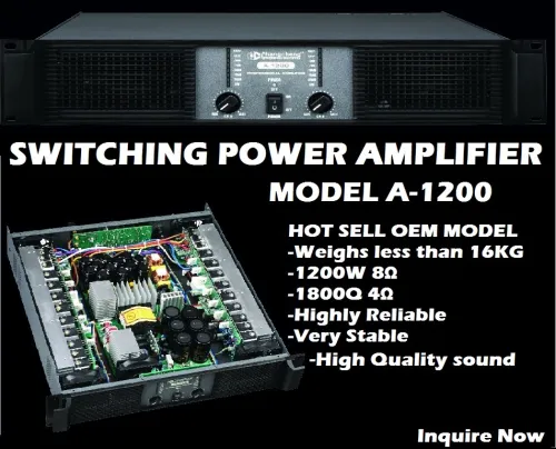 Switching Power Amplifier (a Series), High Quality Switching Power ...