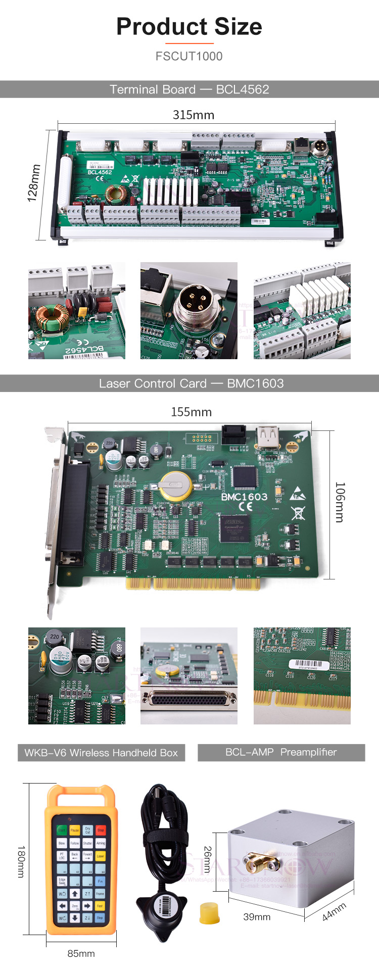 Friendess Laser Controller System Fscut1000s: Wireless Handheld Box ...