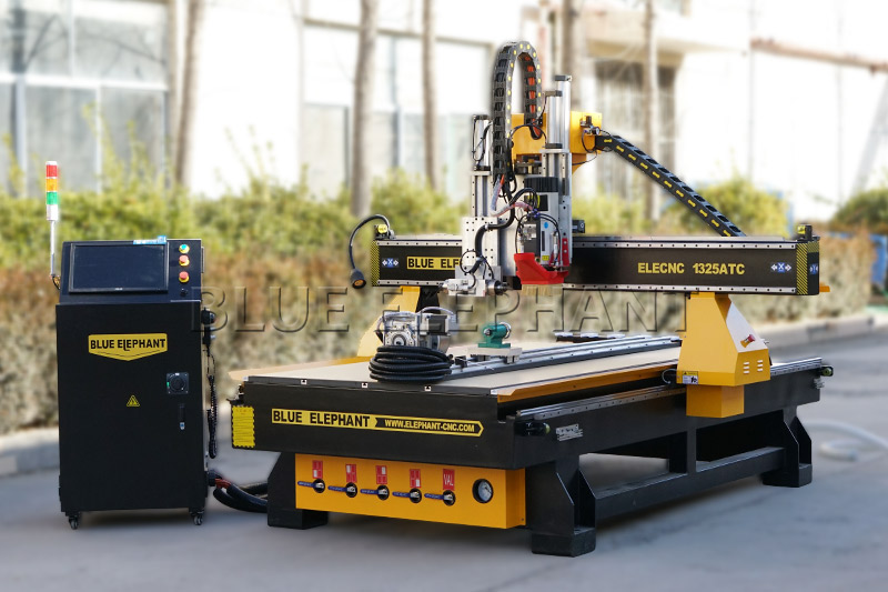 4-axis Cnc Router With Horizontal Spindle For Wood Carving (atc Machine ...