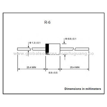 High-current Rectifier Diode With Low Forward Voltage Drop, High ...