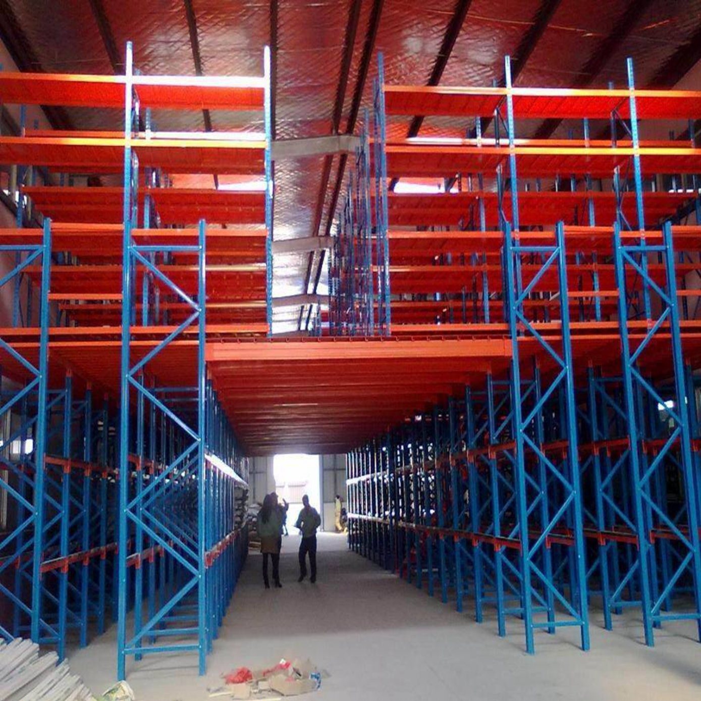 Warehouse Storage Steel Structure Mezzanine Floor Platform/mobile ...