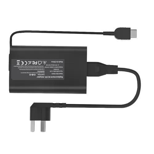 Black 130w Laptop Usb-c Pd Desktop Charger Adapter, High Quality Black ...