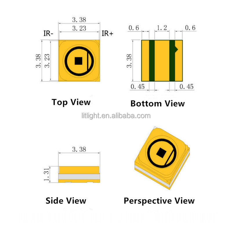 반도체 Vcsel 레이저 다양한 파장에서 다이오드 방출 다이오드 : 808nm, 850nm, 940nm, 980nm- To46 ...