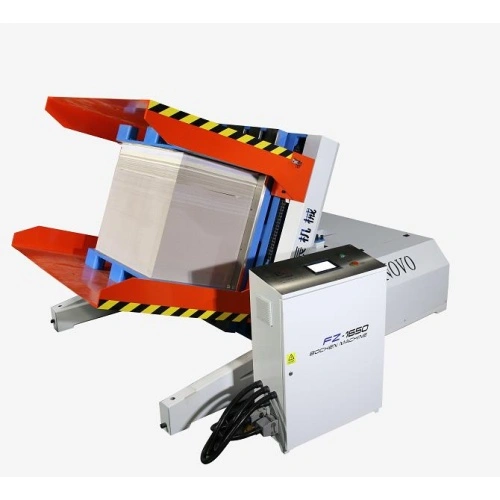 Automatic paper pile aligning and dust removing machine/automatic paper ...