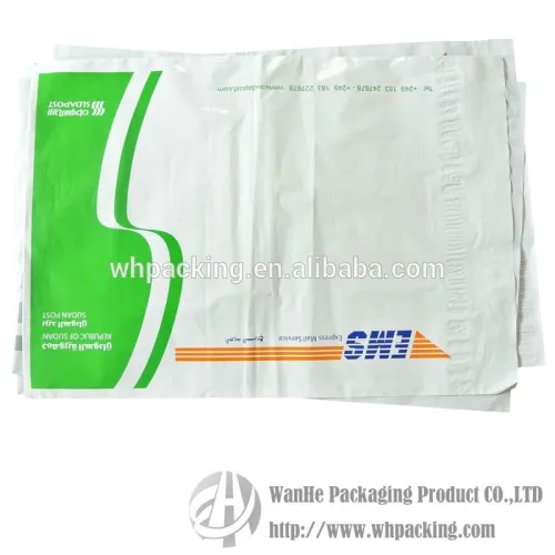 White Color Poly Plastic Shipping Bags For Mailing, High Quality White ...
