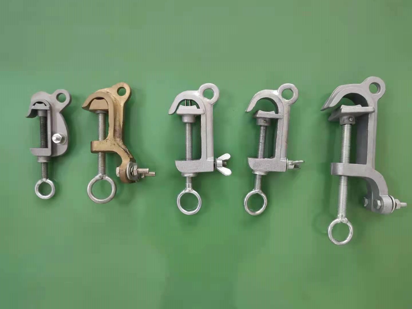 Aluminium And Copper Security Earthing Clamps For Temporary Grounding ...