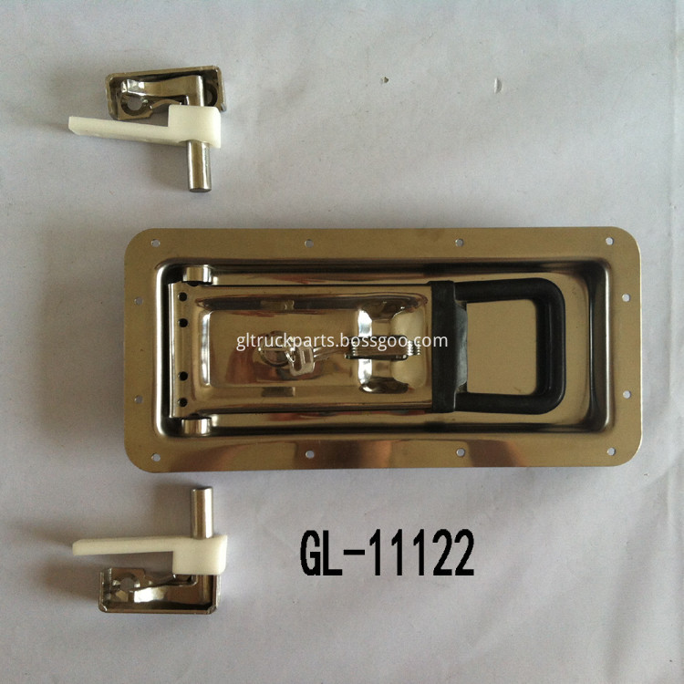 Semi Trailer Recessed Door Handle Lock With Keys, High Quality Semi ...