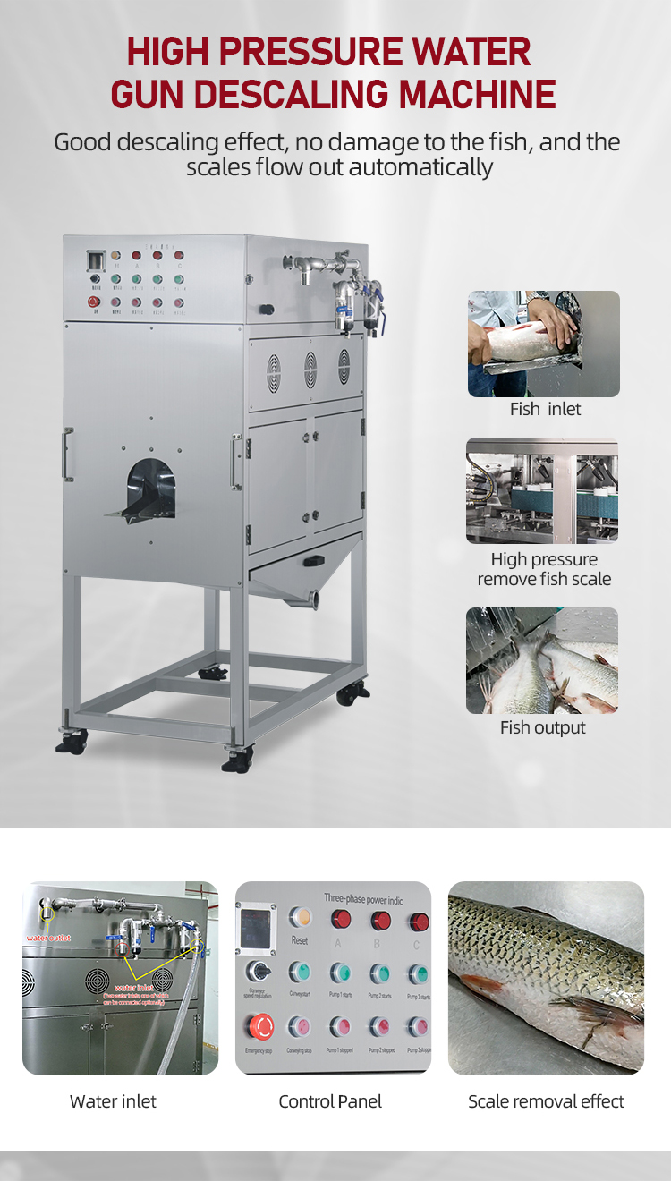 Commercial Automatic Fish De-scaling Machine, High Quality Commercial ...
