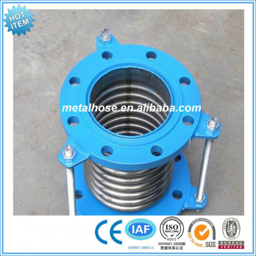 Stainless Steel Axial Compensator Pipeline Connection (manufacturer ...