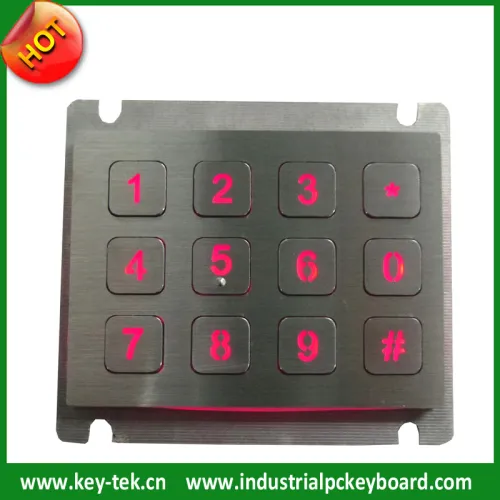 Vending Machine Colorful Keypad With Short Stroke With Backlight, High ...