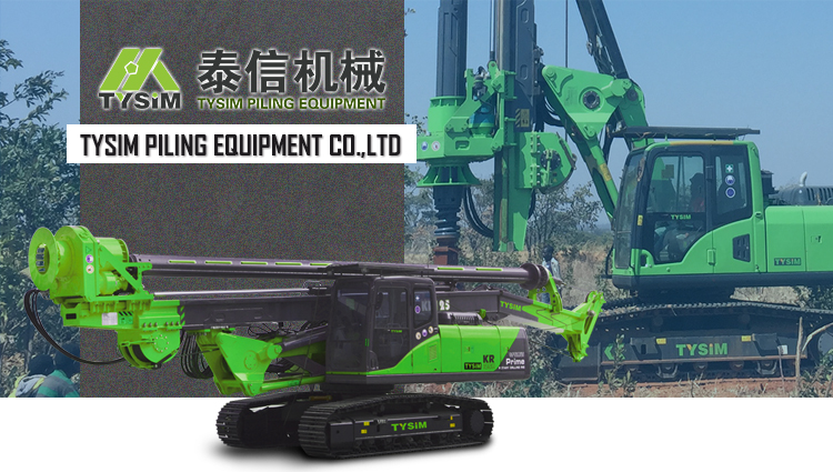 Chassis Cfa Hydraulic Rotary Piling Rig For Sale, High Quality Chassis ...