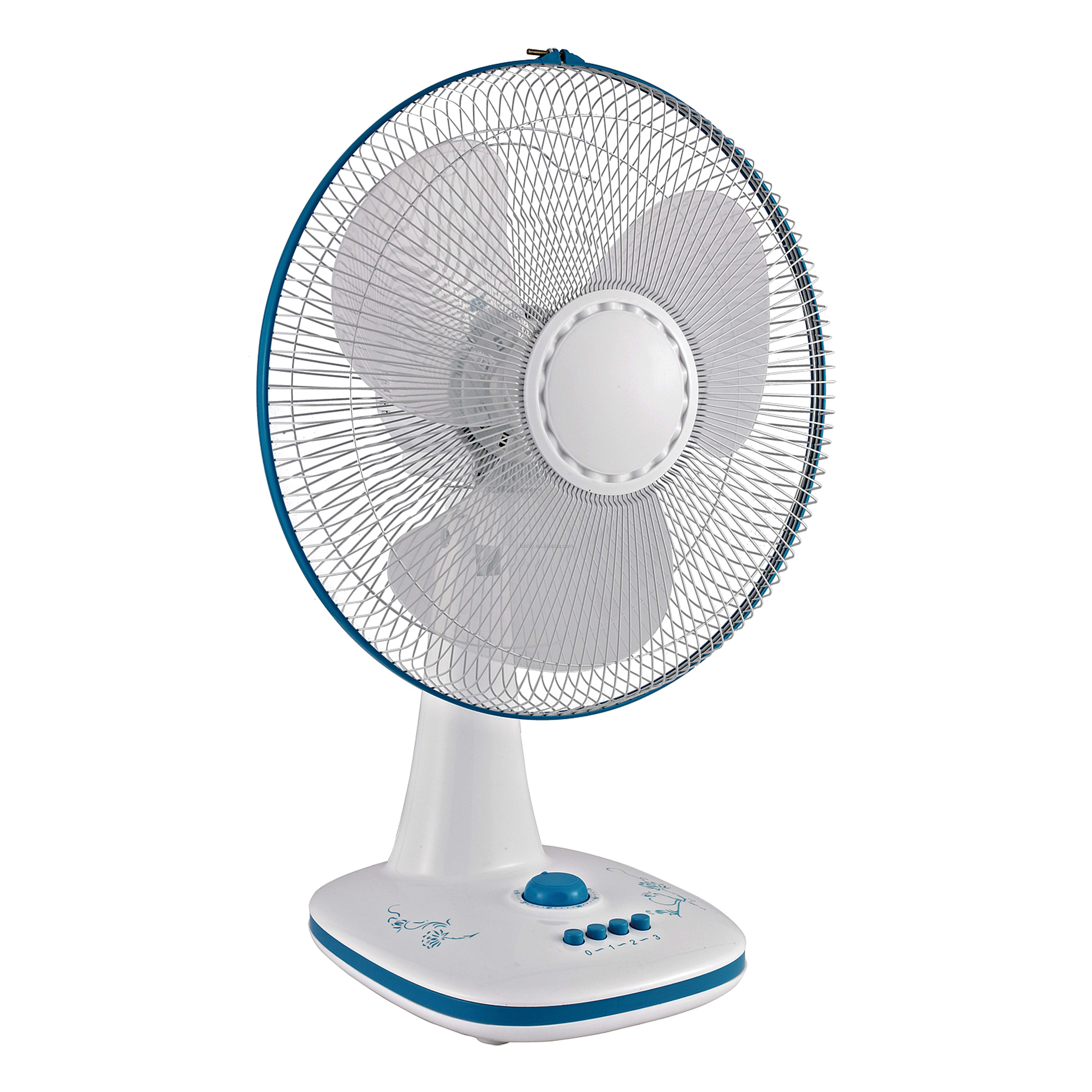 2025 Kids Desktop Plastic 16 Inch Oscillating Small Desk Fan For Home ...