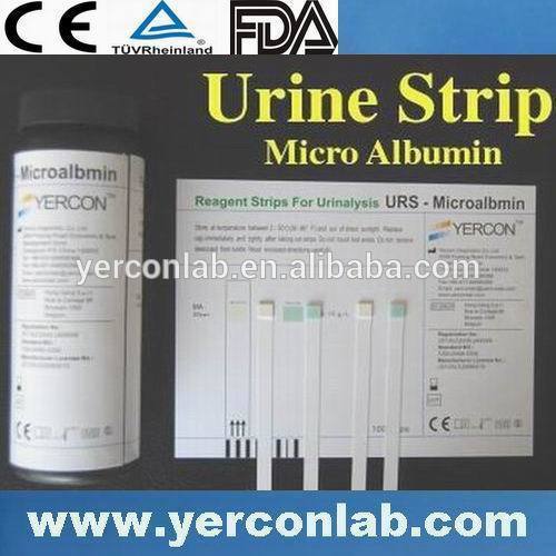 Urine Test Strip Micro Albumin (ma) Fda Ce Iso, High Quality Urine Test ...