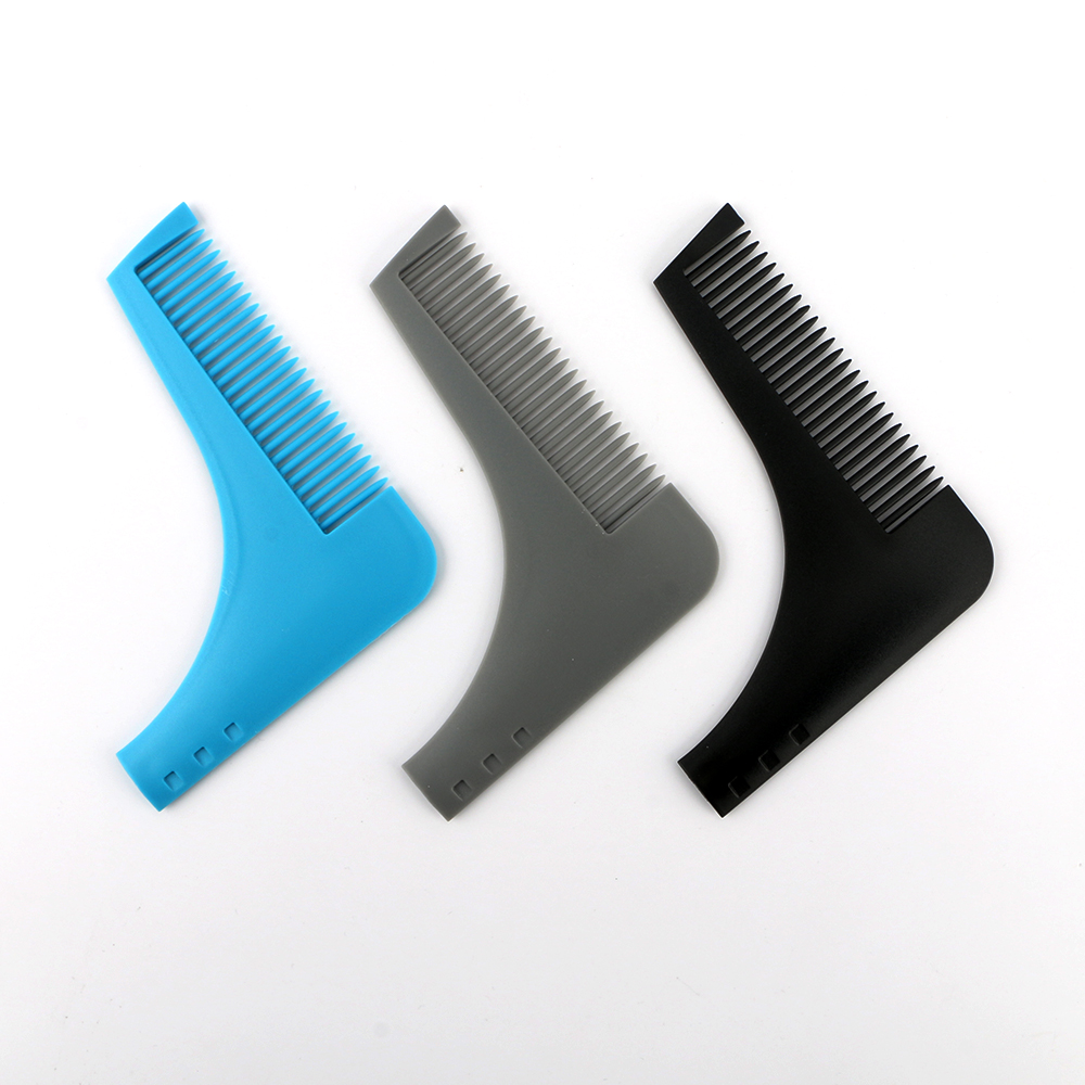 L-typed Mustache Shaping Comb With Custom Logo, High Quality L-typed ...
