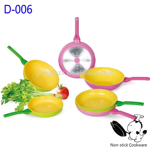 Die-casting Aluminum 6-piece Classic Induction Cookware Aluminum ...