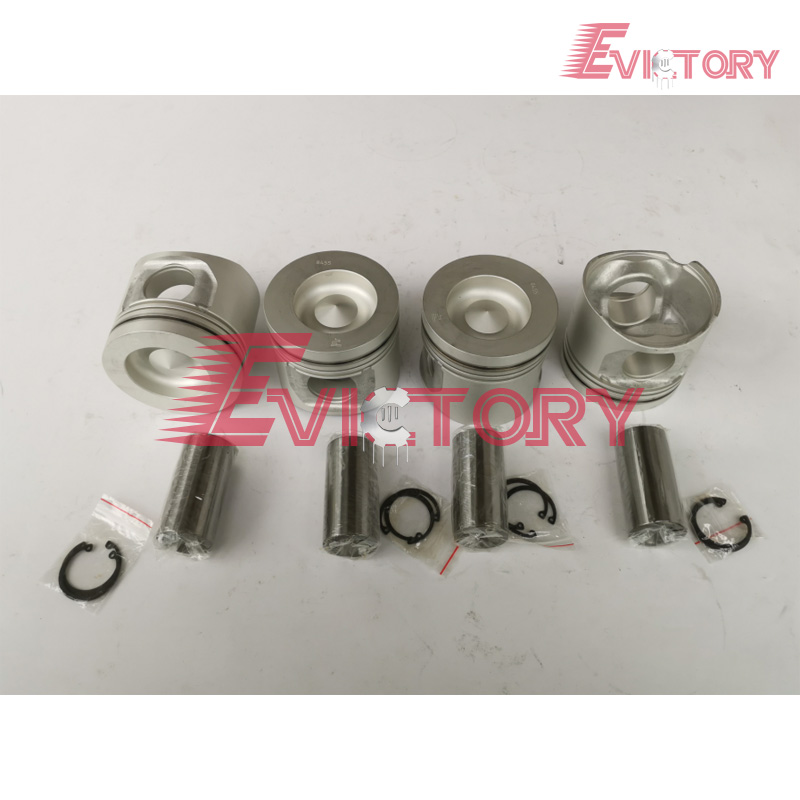 Excavator D4d Engine Gasket Bearing Piston Ring Liner, High Quality ...