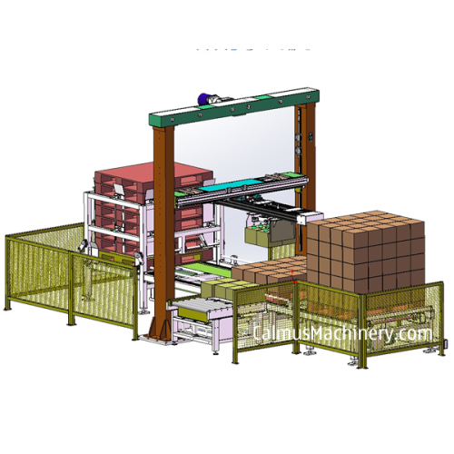 Carton Box Palletizing Equipment Robotic Case Palletizer, High Quality Carton Box Palletizing ...