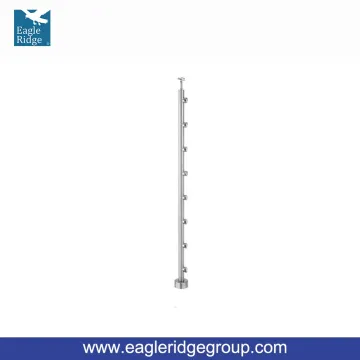 Fascia Mount Stainless Steel Crossbar Railing Posts 36", High Quality ...