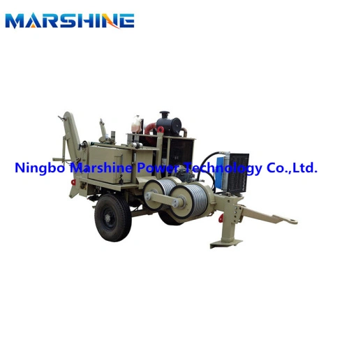 Stringing Equipment Overhead Line 9Ton Cable Puller China Manufacturers ...