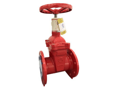 Resilient Gate Valve With Post Indicator, High Quality Resilient Gate ...