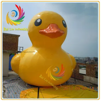 High Quality Heat Sealed Giant Inflatable Yellow Duck, High Quality ...