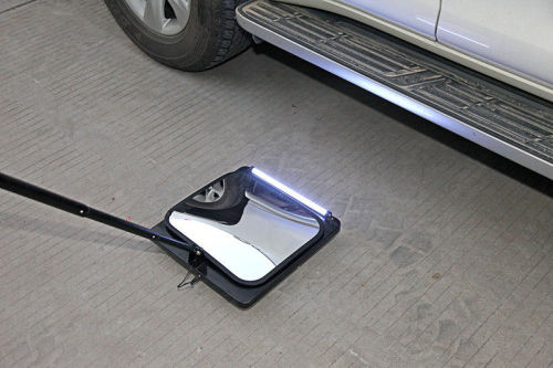 Gp-911 Round Security Car Inspection Mirror , Under Vehicle Mirror 27cm ...